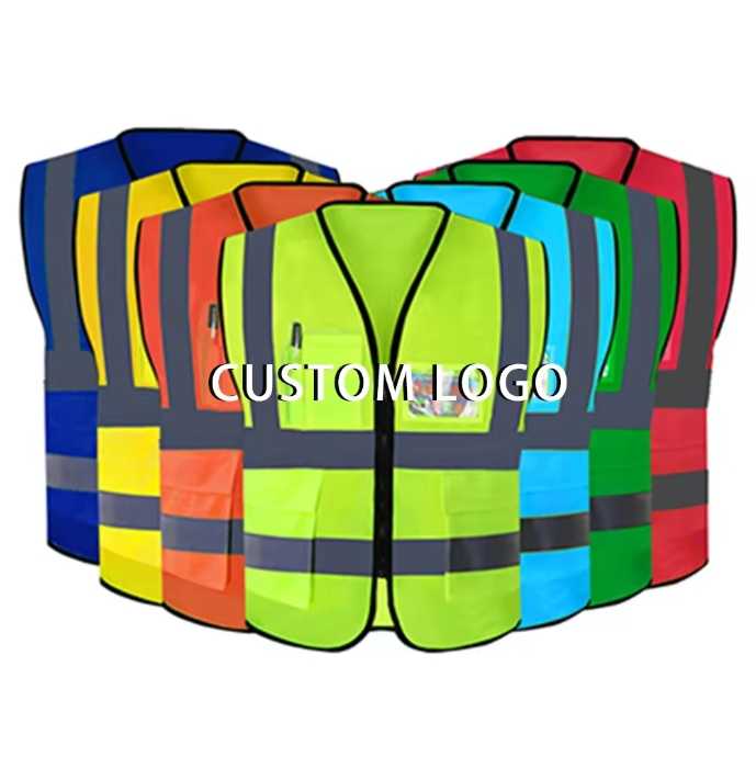 Hi Vis Reflector Jacket Reflective Safety Vest With Custom Logo ...