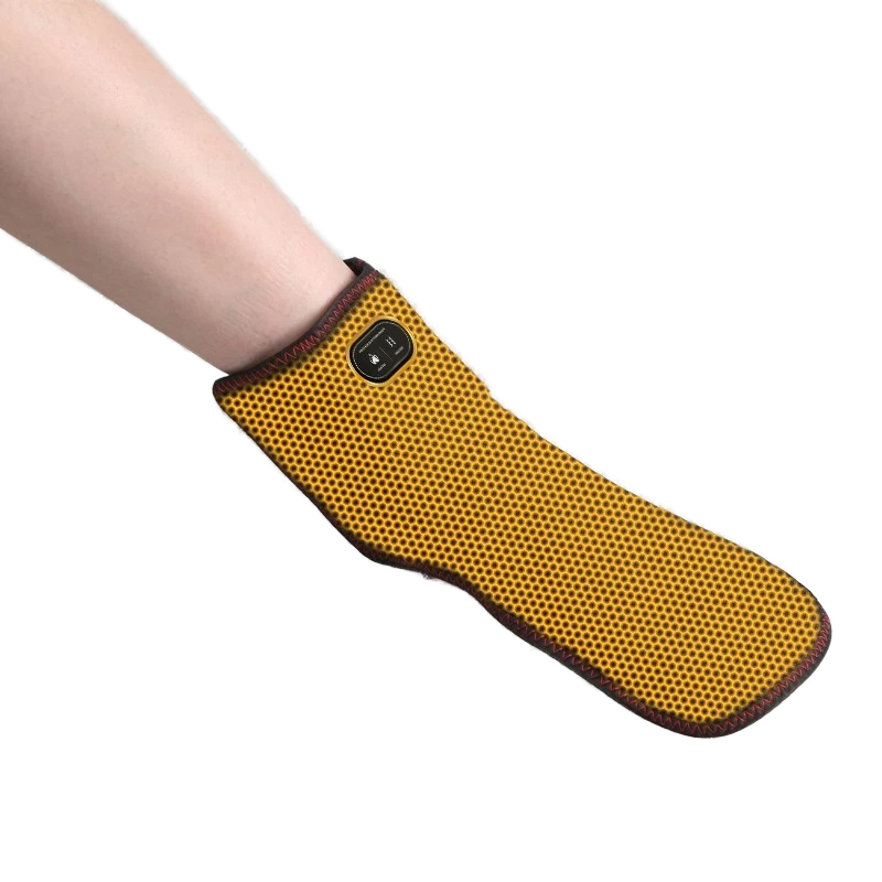 Foot Heat Vibration Massager Musical Function Hot Compresses Breathable ...