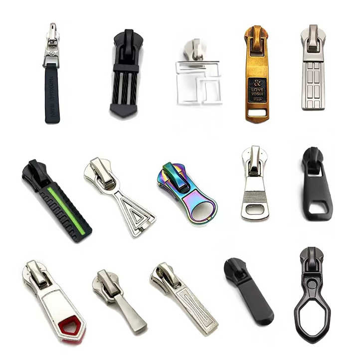 5# Nylon Zipper Head Accessories Handbag Clothing Zipper Pull Slider ...