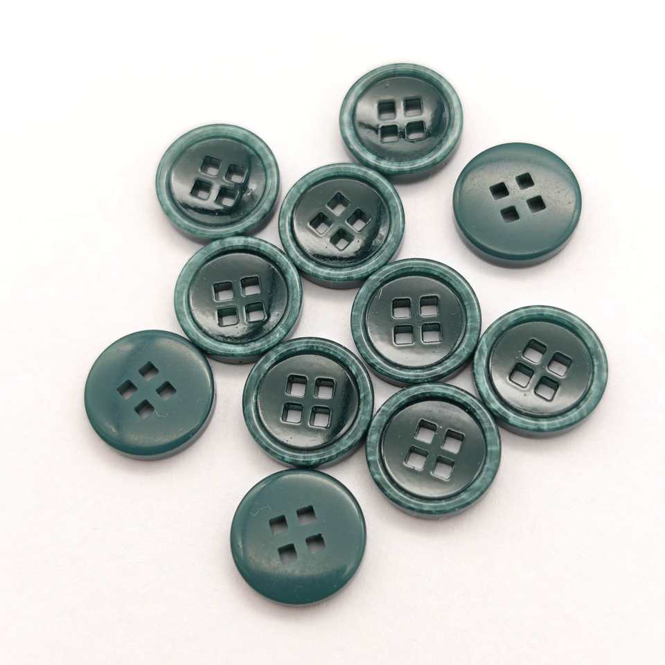 High Quality 4-Hole Classic Resin Buttons with Beads Eco-Friendly ...