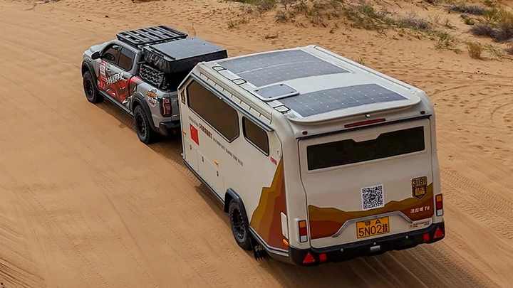 Newly Produce Carbon Fibres Green Energy Motorhome Camper Luxury ...
