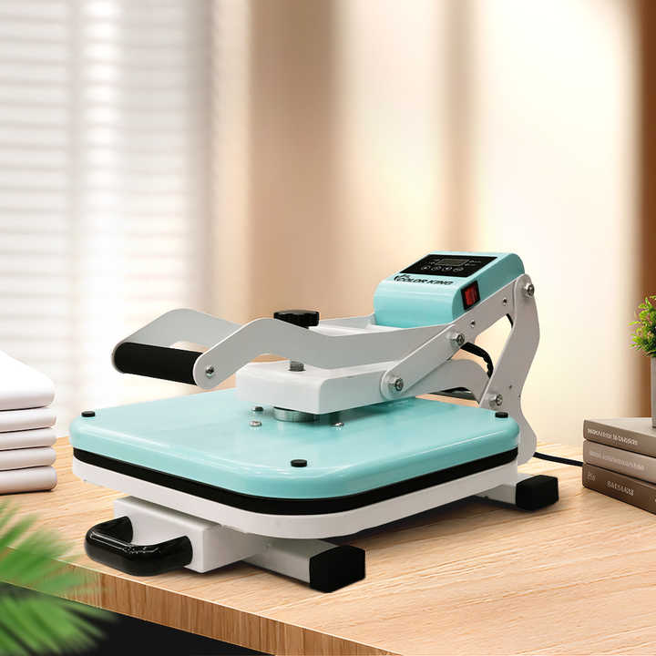 38*38cm Heat Press Machine for Fabric Printing | Professional T-Shirt Printing Transfer ...