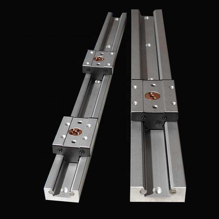 Sgb Double Axis Linear Guide Rail With Bearing Block - Smooth Motion, Low Noise, Oem