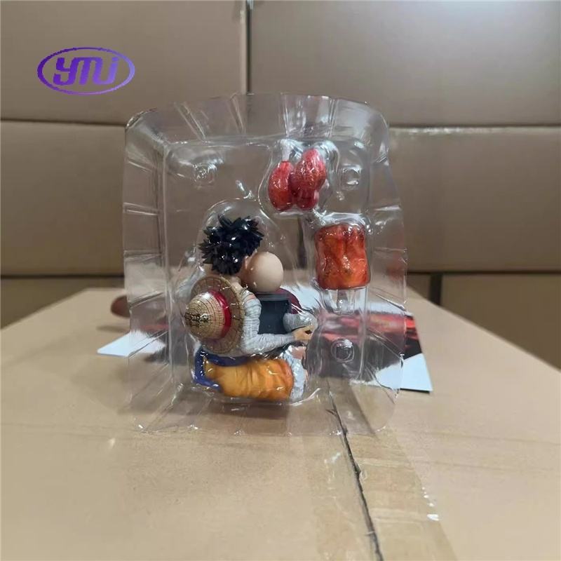 One Pieced Figure Sitting Pose Luffy with Chicken Leg KOA Art King Toy ...