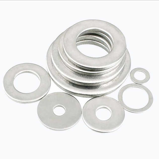 M6 M8 M10 Flat Countersunk Washers Aluminum Carbon Steel Gasket ...
