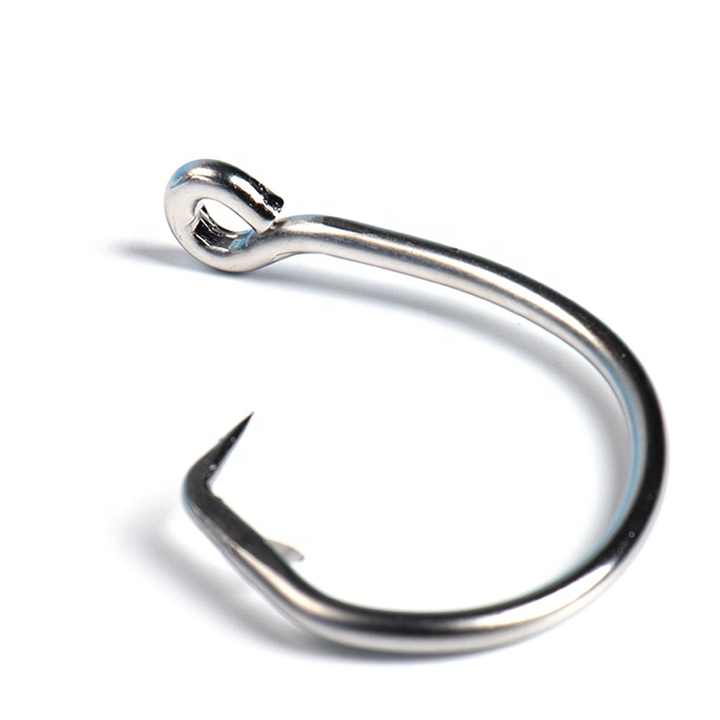 Custom Stainless Steel Big Game Sea Tuna Fishing Hooks 39960 Shark ...