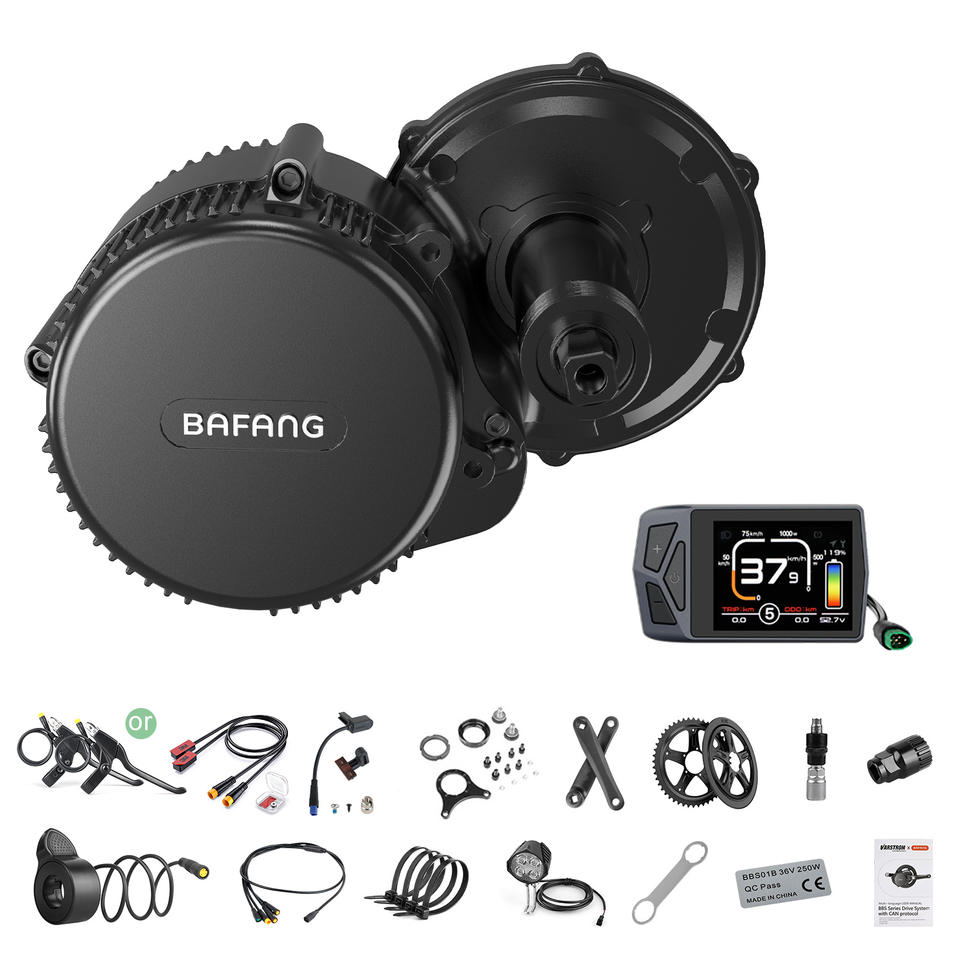 BAFANG CAN-BUS E-bike Conversion Kit BBS01 BBS02 BBSHD 36V 48V 250W ...