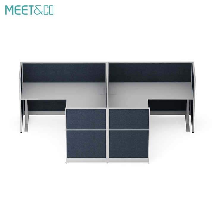 Modern High Quality Office Workstations 2/4/6 Seat Computer Desk ...