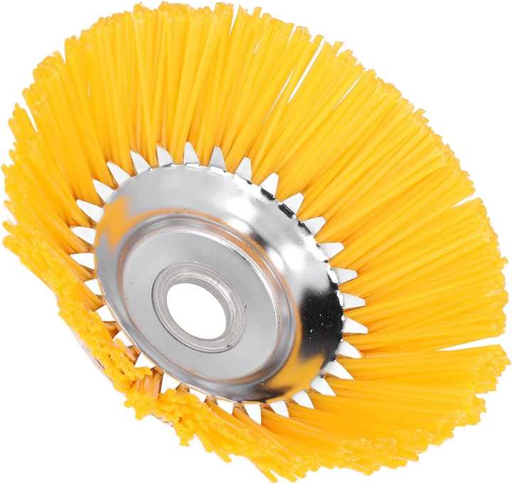 6" Inch Abrasive Filament Nylon Bristle Cup Brush - Coarse Sanding