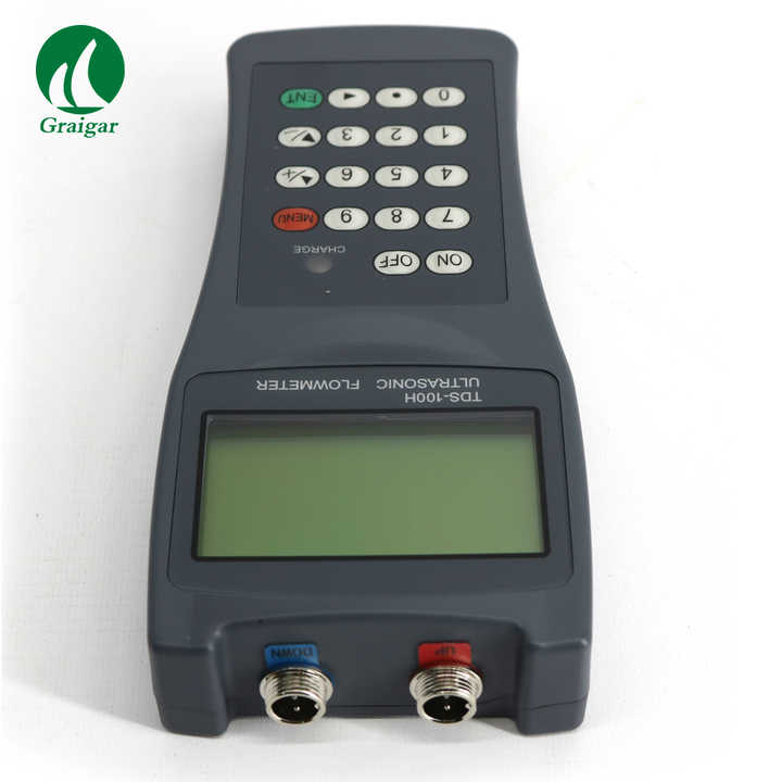 TDS-100H-M2 Wall-Mount Ultrasonic Flowmeter Transducer Handheld Digital Liquid Oil DN50~DN700mm ...