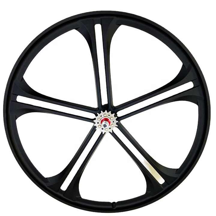 BMX 700c Single Speed Bicycle Wheel Rim - Magnesium Alloy