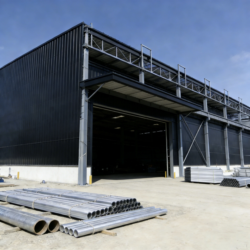 Prefabricated Steel Structure Warehouse Prefab Steel Building for ...