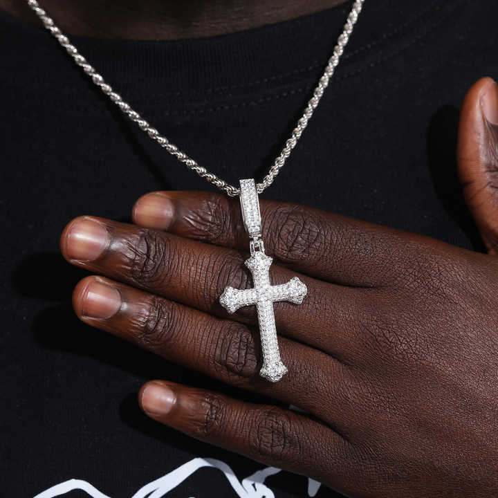 Custom Logo Service Iced Out Style High Quality Jewelry