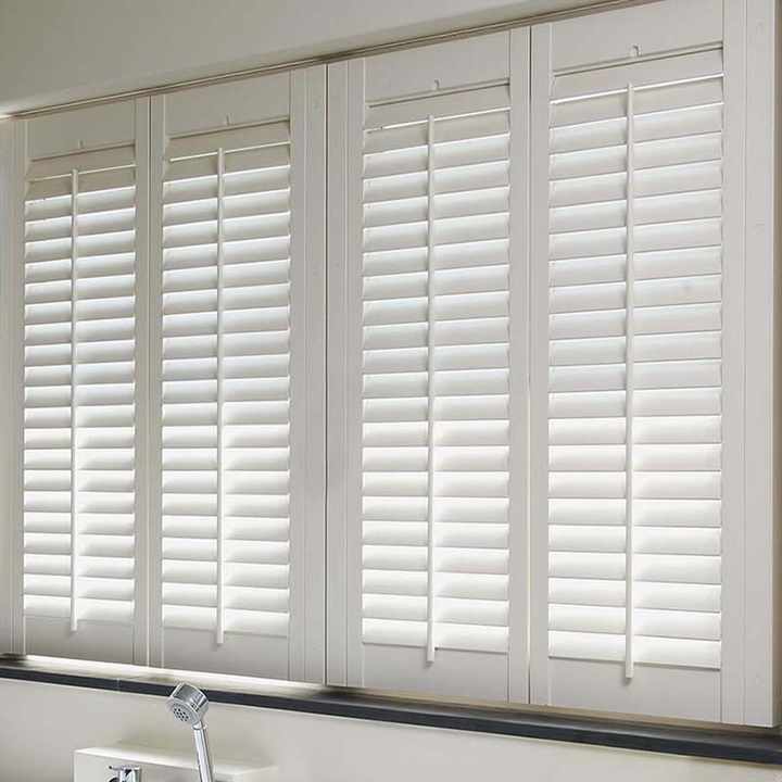 Custom Made High Quality PVC Window Shutter Plantation Shutters