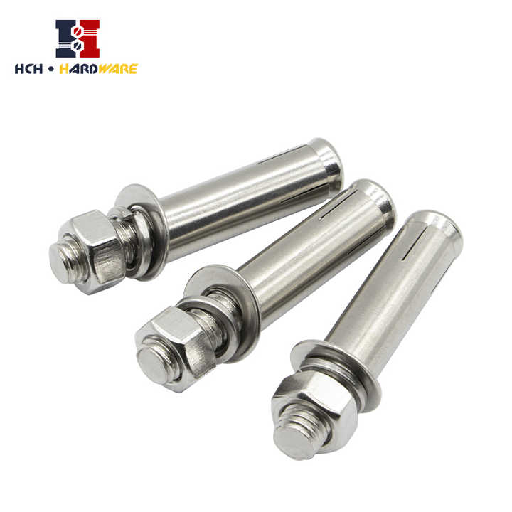 Stainless Steel 304 316 Expansion Sleeve Anchor Bolt Reliable Fasteners ...
