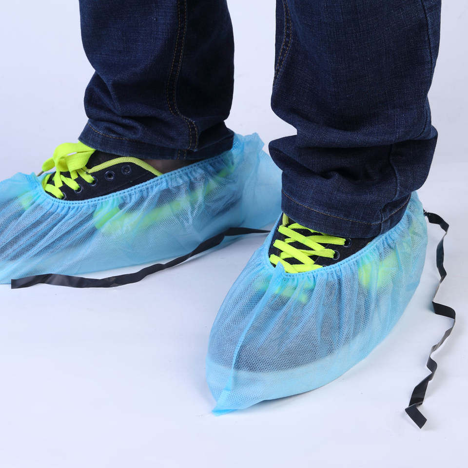 Anti-static ESD Shoe Covers - Safe & Disposable Protection