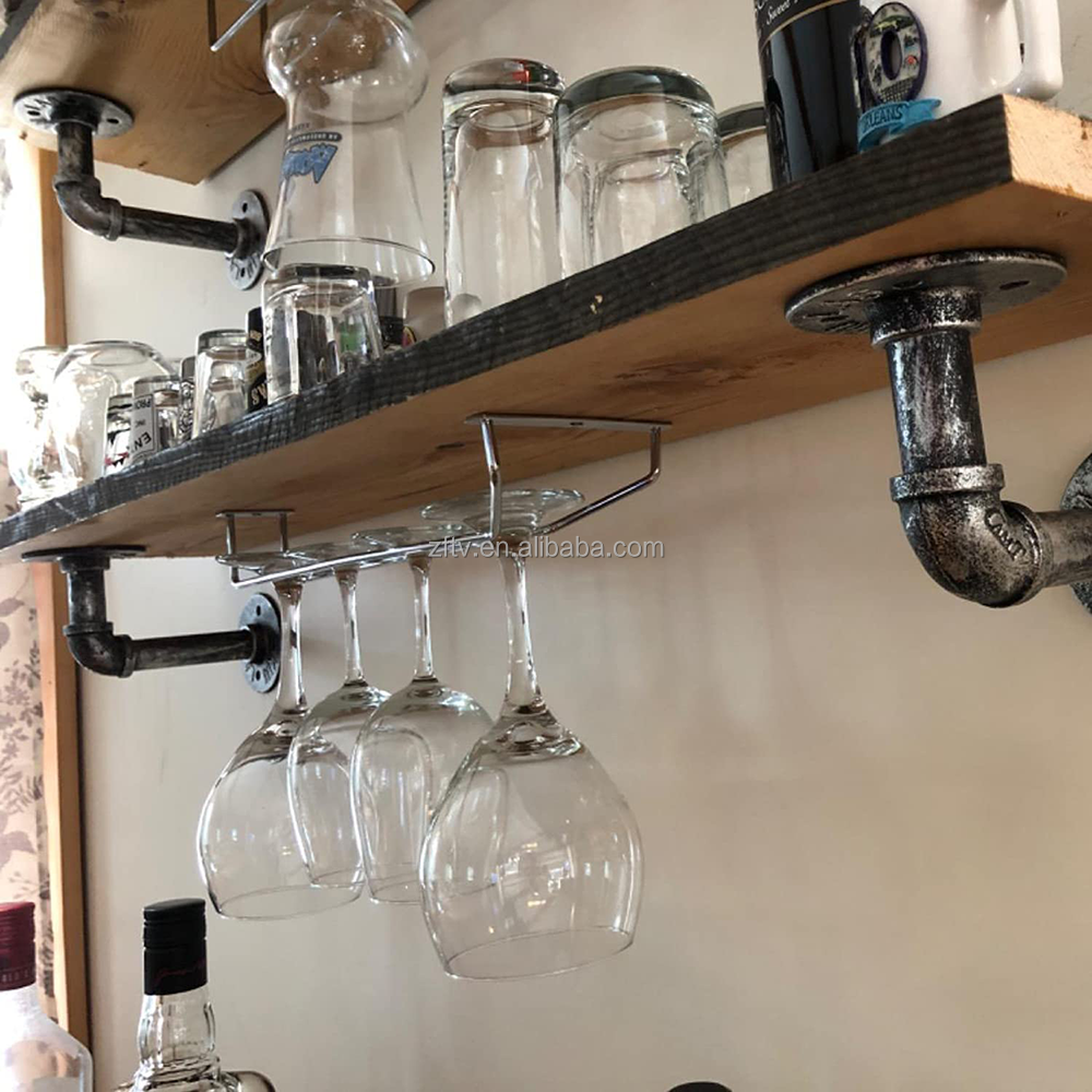Chill Drinks with Stylish glass holder bar for Home Entertaining