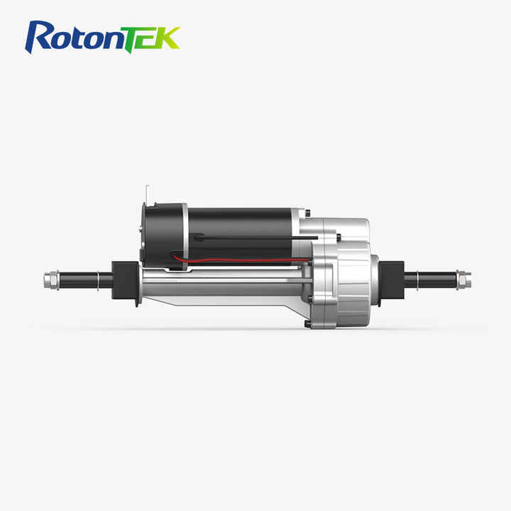 Factory OEM Permanent Magnet Brush DC Motor Electric Axle 24V 250W for ...