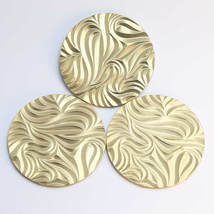 Customizable Shape Metal Press Powder Mould Engraving