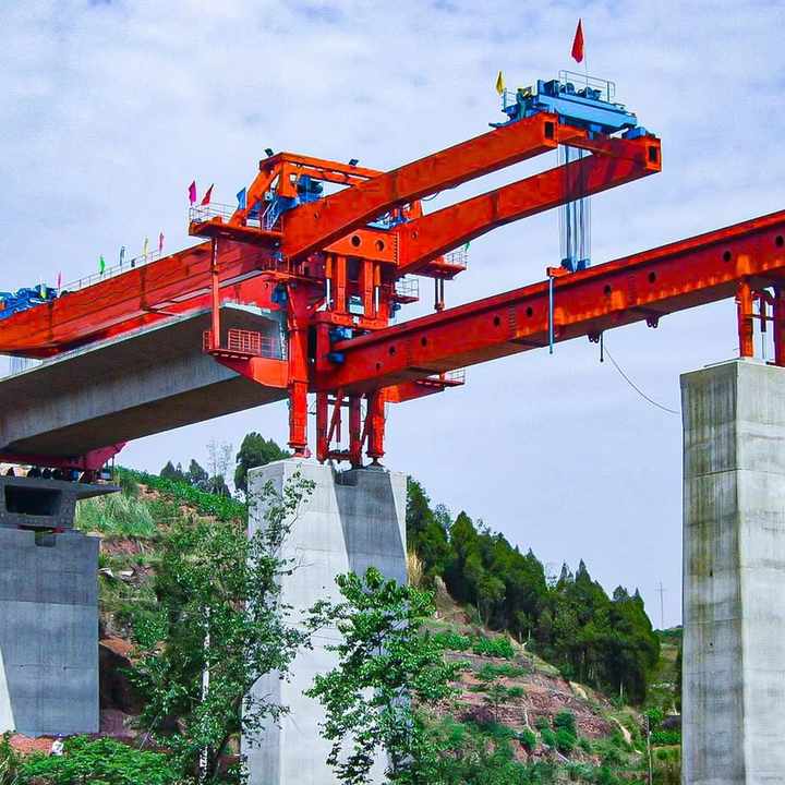 Bridge Precast Concrete Beam Launcher Girder Crane Erecting Machine ...