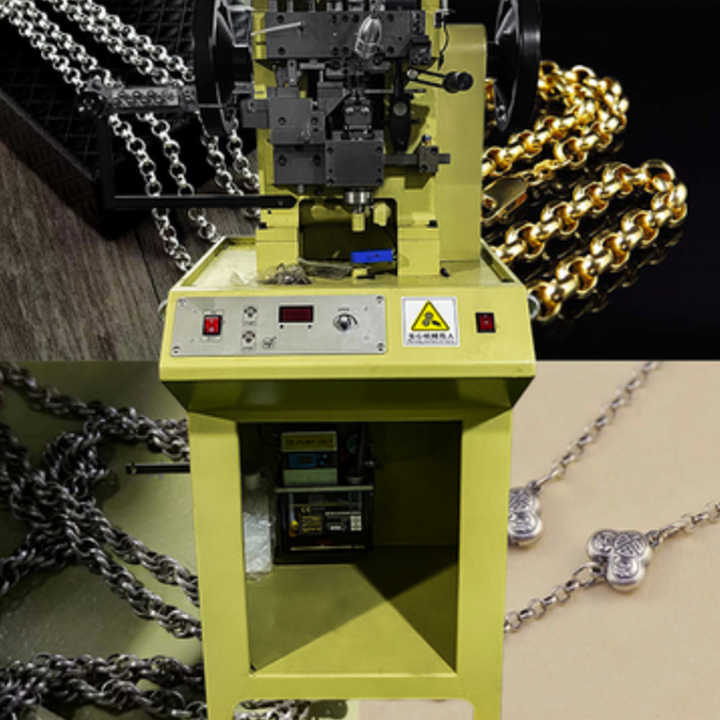High Efficiency Automatic Jewelry Chain Making Machine