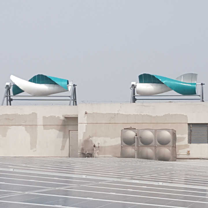 1KW to 5KW Spiral Type VAWT Wind Turbine Generators for Home