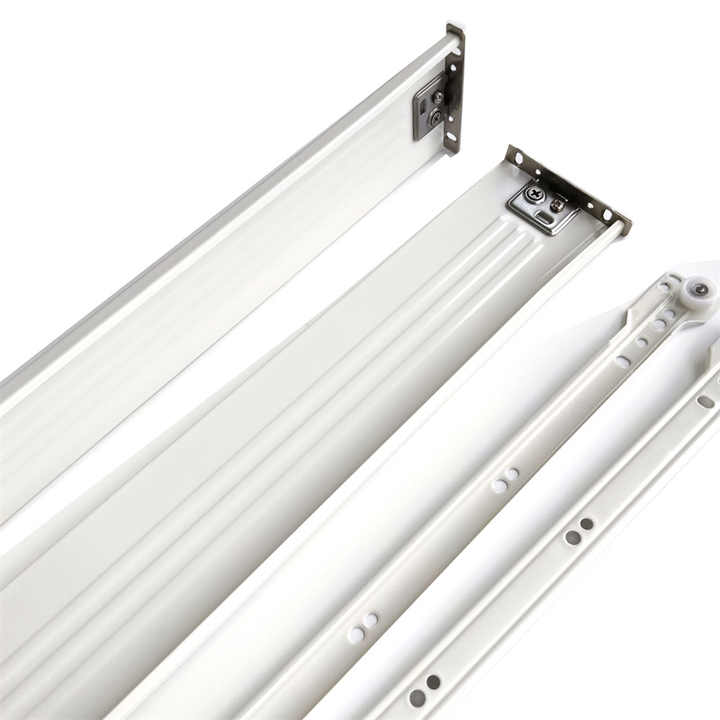 Metal Wall Tandem Box Cabinet Edge Slide Powder Coated FGV Drawer Slide ...