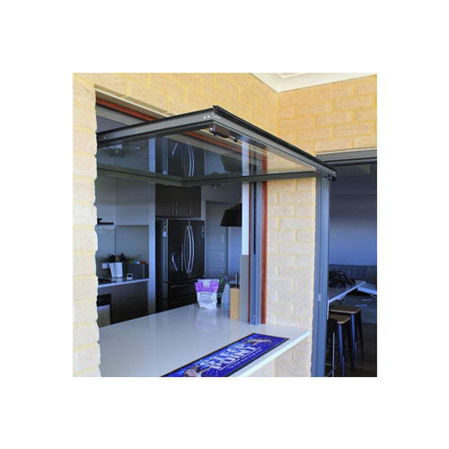 Manual Out Flip Window Modern Design Sound Proof Double Glass Vertical ...