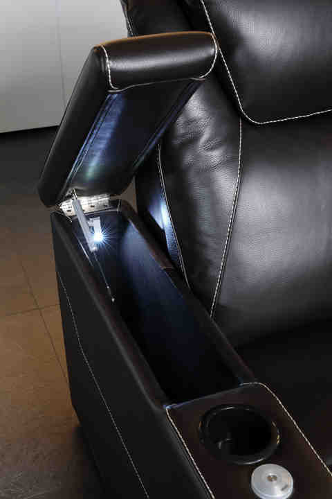 Luxury Vip Theater Cinema Chair 3seater Genuine Leather