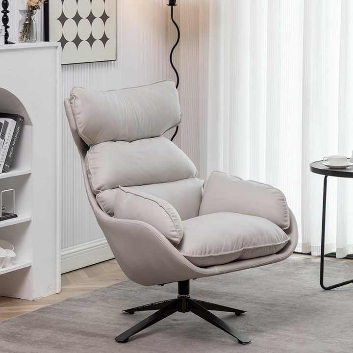 Modern Luxury Rotating Single Sofa Chair Lounge Chair Lazy Recliner ...