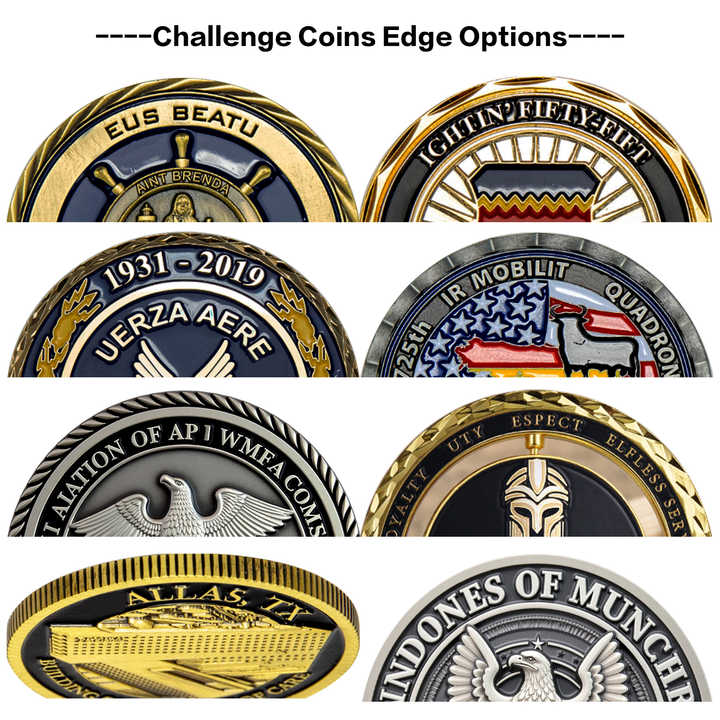 Personalized Custom Logo Challenge Coins Manufacturer 3D Zinc Alloy ...