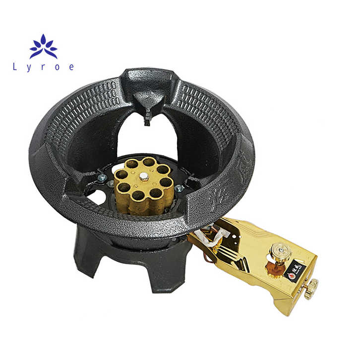 High Efficiency Cast Iron Gas Burner Wok Stove for Cooking