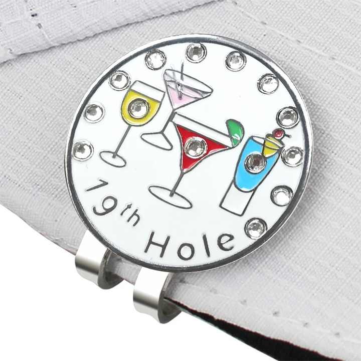 Cheap Blank Magnetic Golf Ball Marker Hat Clip Custom Golf Divot Tool ...