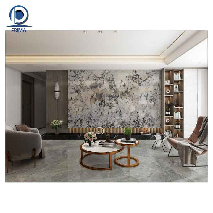 Prima Natural Luxury Stone Hotel Lobby Floor Anti-slip and Stain-proof ...