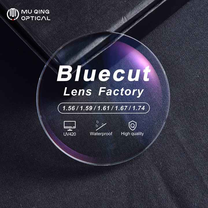 Anti Blue Ray CR39 1.56 Blue Block Cut Optical Lens Ophthalmic Lens ...