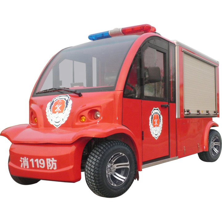 Mini Electric Fire Fighting Truck - Emergency Use Certified