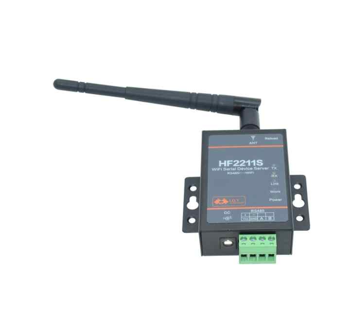 HF2211S Industrial Serial Modbus RS485 to WiFi Converter TCP IP Telnet Modbus MQTT 2M Flash ...