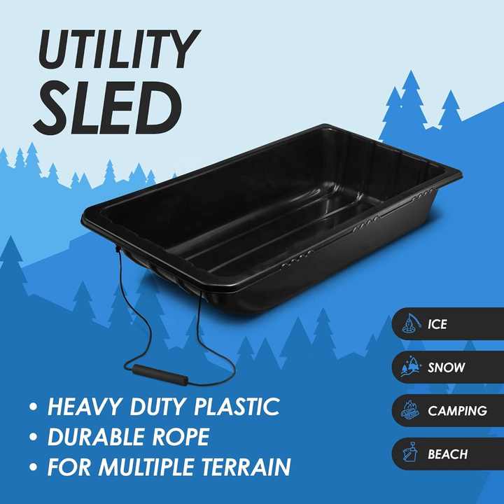 Heavy Duty Utility Sled - Durable & Versatile for Outdoor Use