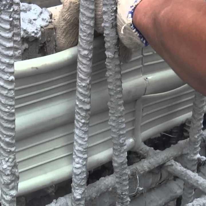 Construction Waterproof Material PVC Waterstop for Concrete Joints ...