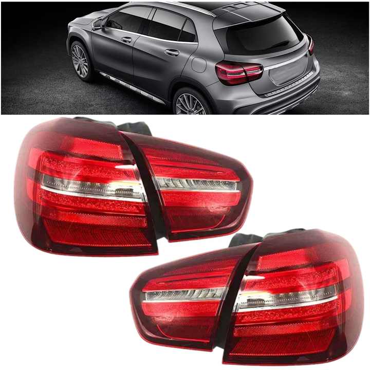 GLA Class W156 X156 2015-2016 Tail Lamp Upgrade 2017+ Turn Signals LED ...