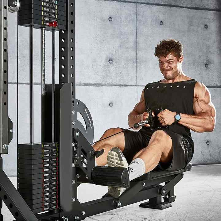 TOPTONS Commercial Gym Equipment - 3-in-1 Fitness Trainer