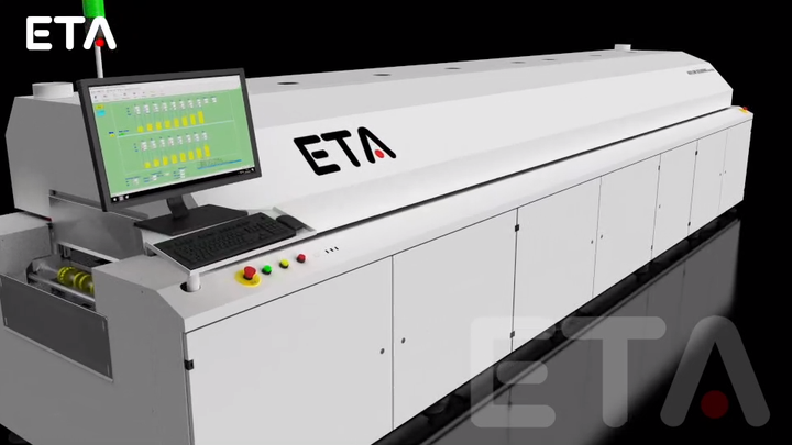 ICT06 LED Reflow Oven SMT, Desk And Conveyor SMT Reflow Oven ...