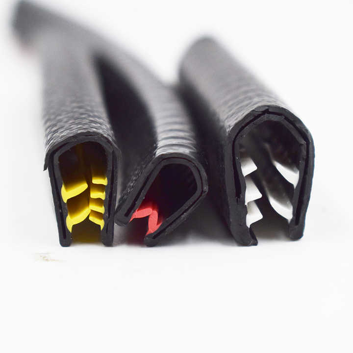 Car Door Edge Guards Trim Strip PVC with Steel Insert U Shape Edge Trim ...