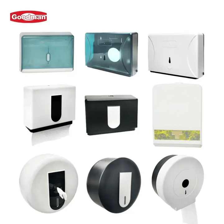 Hanging Touchless Multifold Napkin & Jumbo Roll Toilet Tissue Box Large ...