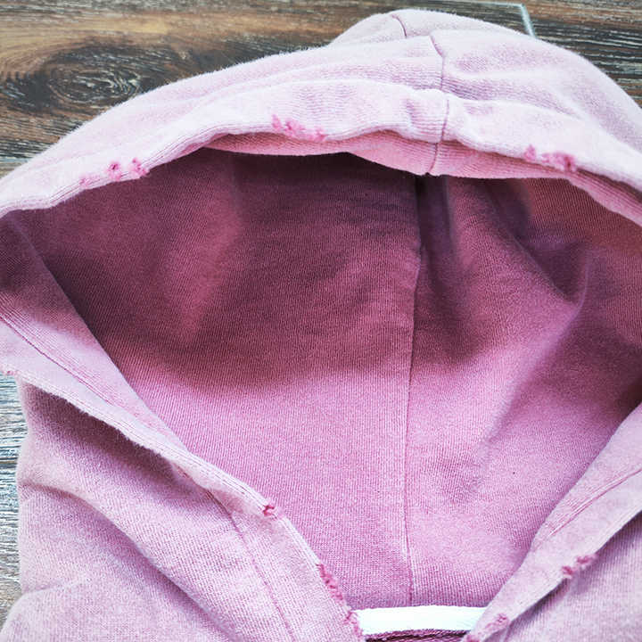 Custom 500 Gsm Heavyweight Oversized Blank Acid Wash Vintage Ripped ...