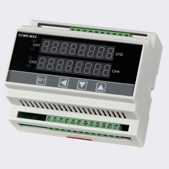 RS485 Modbus-rtu Temperature Controller 4 Dc 4-20mA Transmission&PID Output 4 Loop Temperature ...
