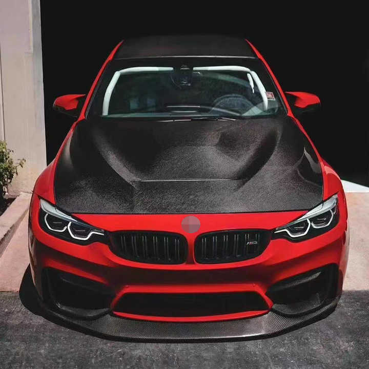 GTS Style Carbon Fiber Front Hood for BMW M3/M4 2013-2019