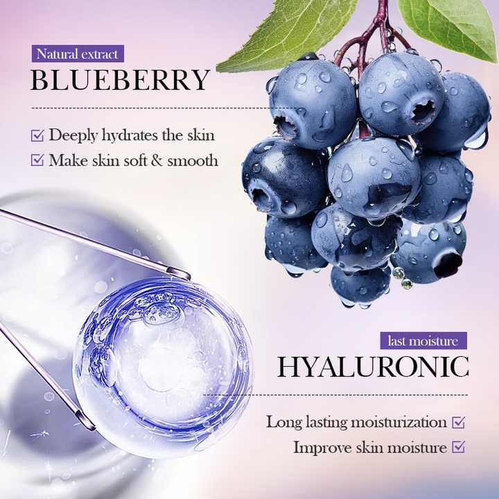 SADOER Nourishing Moisturizing Blueberry Hyaluronic Acid Butter Facial Cream| Alibaba.com