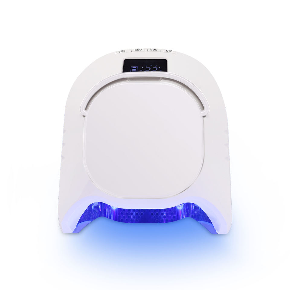 Corded 86W UV LED Nail Gel Polish Dryer Plastic Professional Salon ...