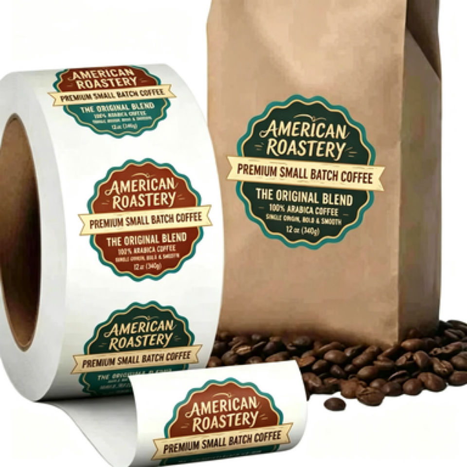 Custom Vinyl Labels for Coffee Drinks, Waterproof & Durable| Alibaba.com